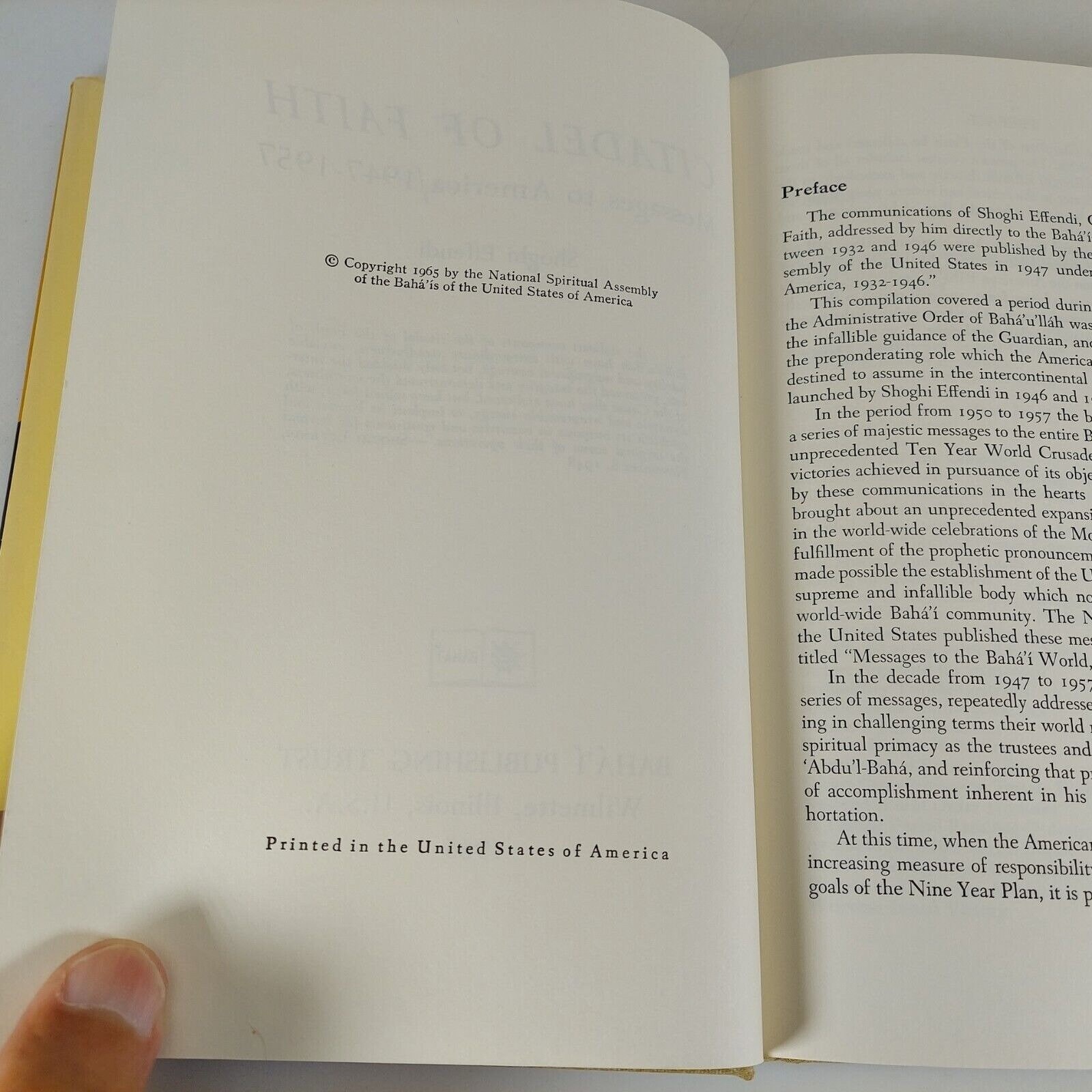 Citadel of Faith: Messages to America 1947-1957 Shoghi - Etsy