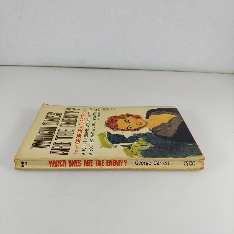 George Garrett Which Ones Are the Enemy? 1st Edition Popular Library PB ...