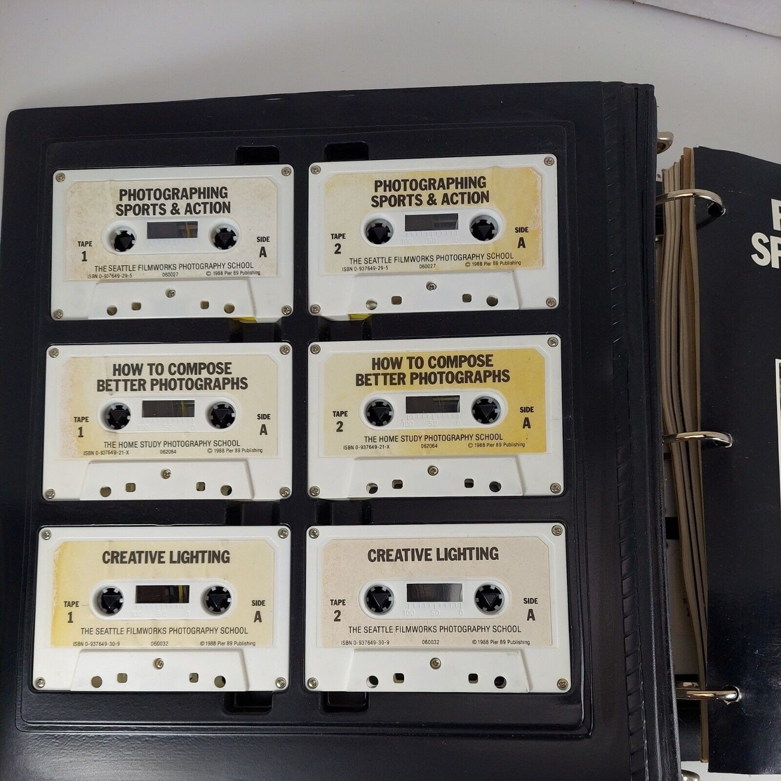 Vintage Seattle Filmworks Photography School Course 1988 With 12 Tapes ...