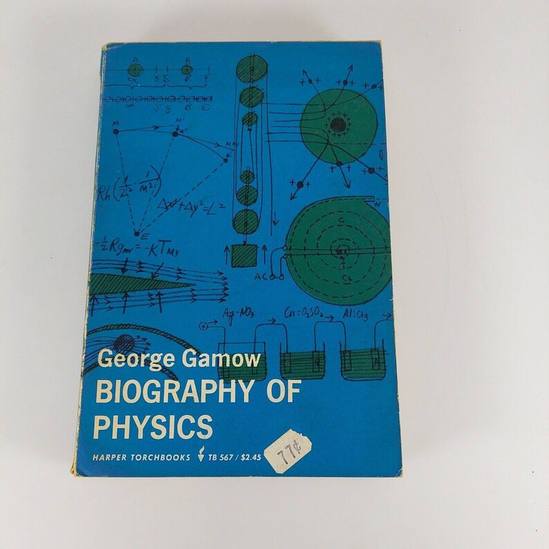 Biography of Physics George Gamow 1st Ed Harper Torchbooks Illustrated ...