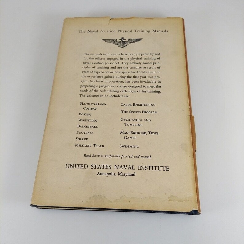 U.S. Naval Institute the Sports Program Aviation Training Division 1943 ...