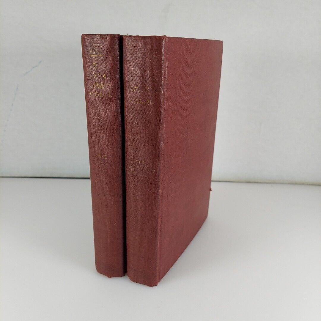The Eustace Diamonds, Vol. I & II, Anthony Trollope, 1928 Dodd, Mead ...