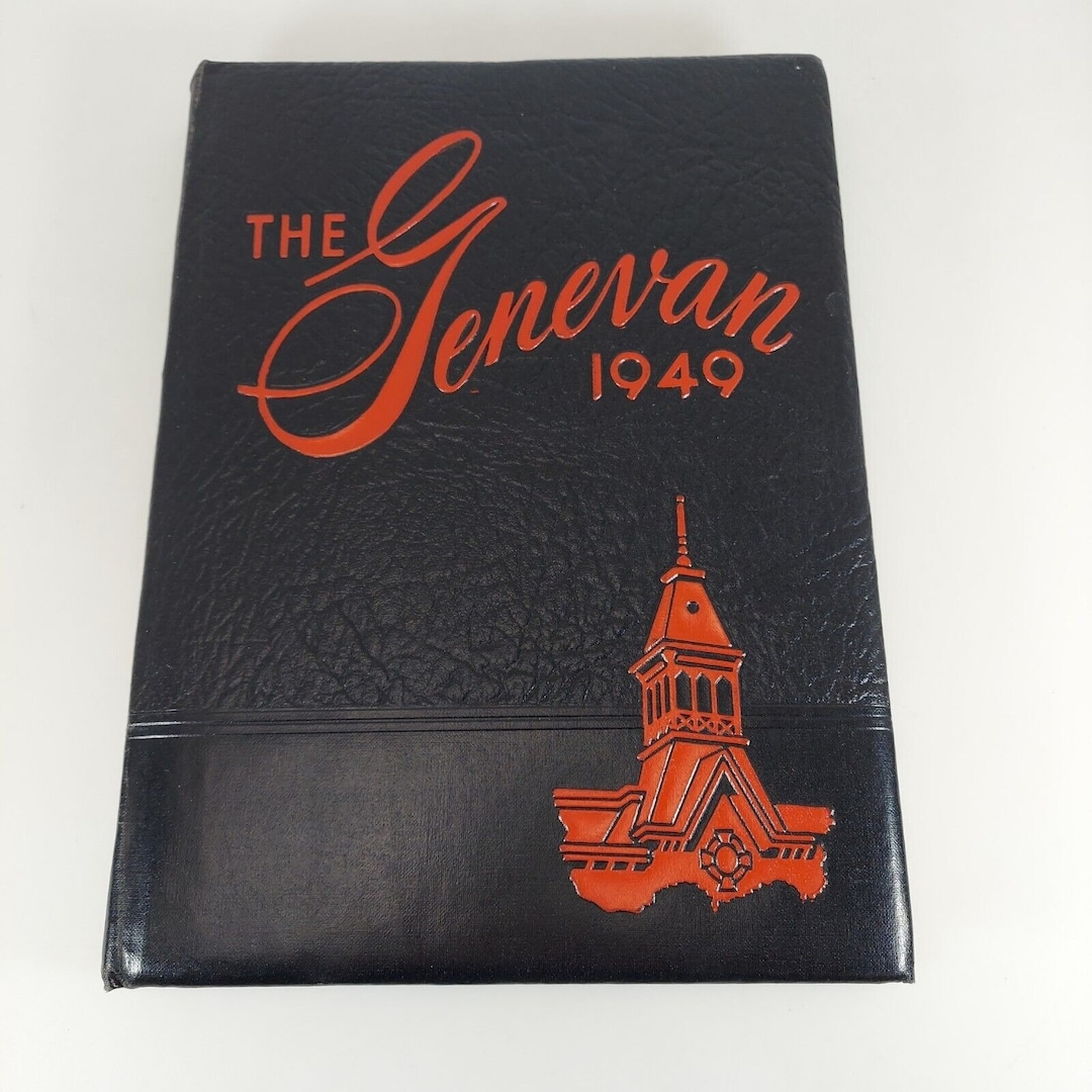 Geneva College the Genevan 1949 Yearbook, Beaver Falls, Pa. - Etsy