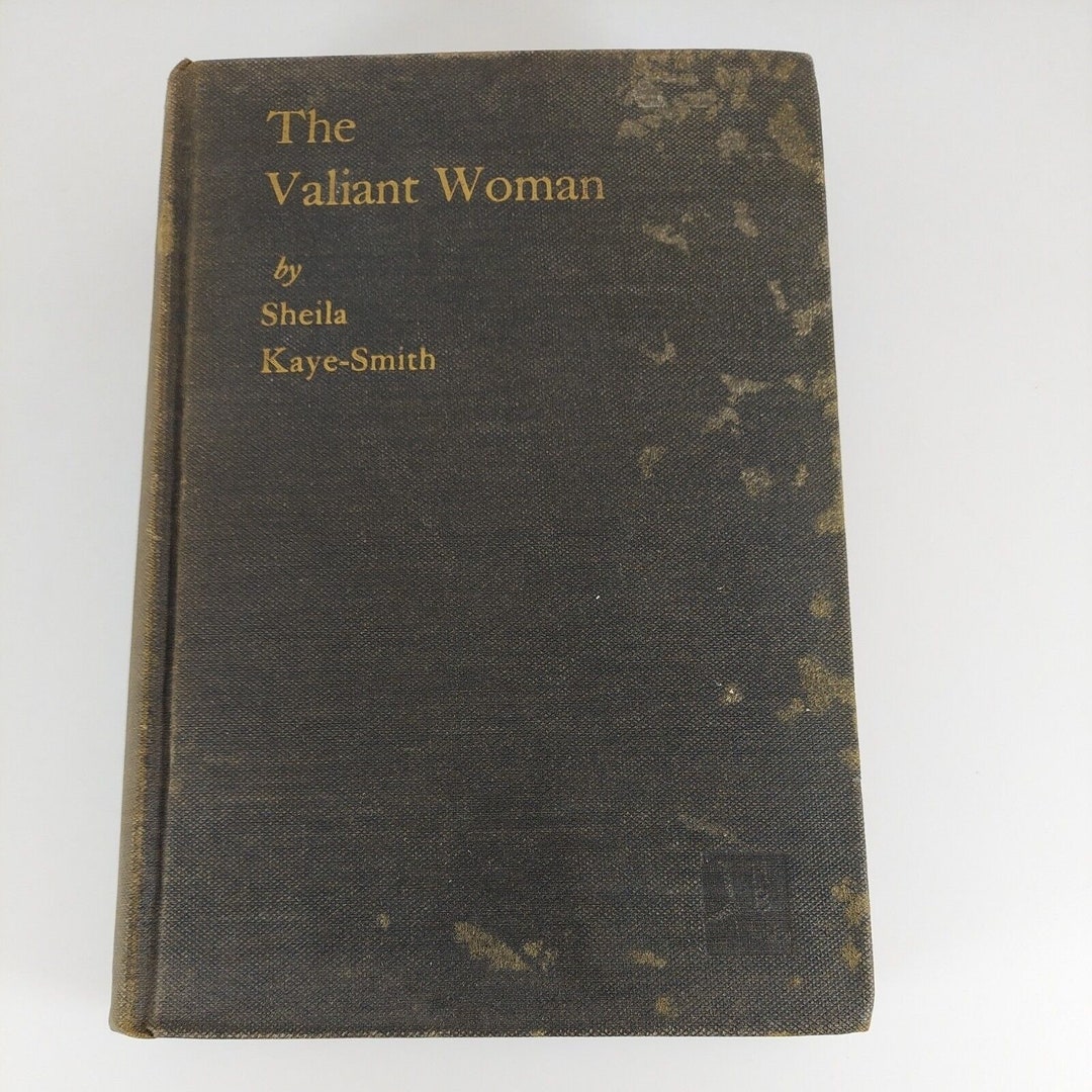 The Valiant Woman, Sheila Kaye-smith, 1st Edition HC 1938 Harper ...
