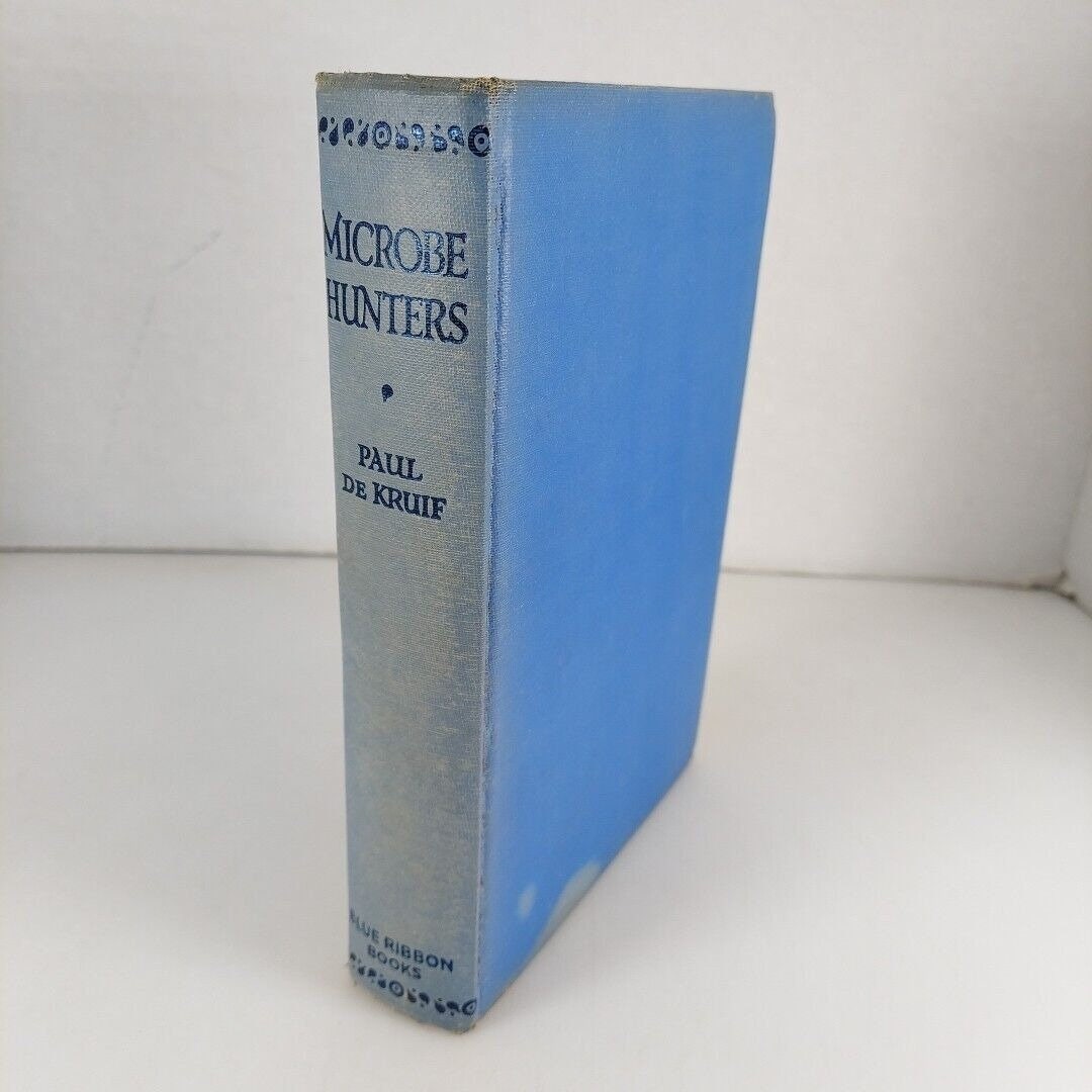 Microbe Hunters Paul Dekruif 1926 Blue Ribbon Books Hardcover - Etsy