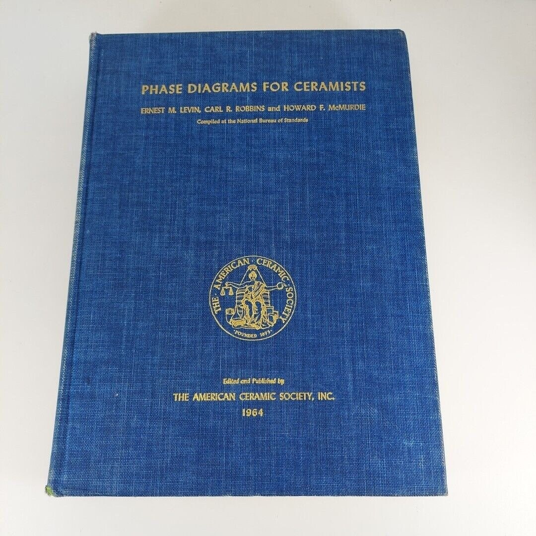 Phase Diagrams for Ceramists 1964 American Ceramic Society Illustrated ...