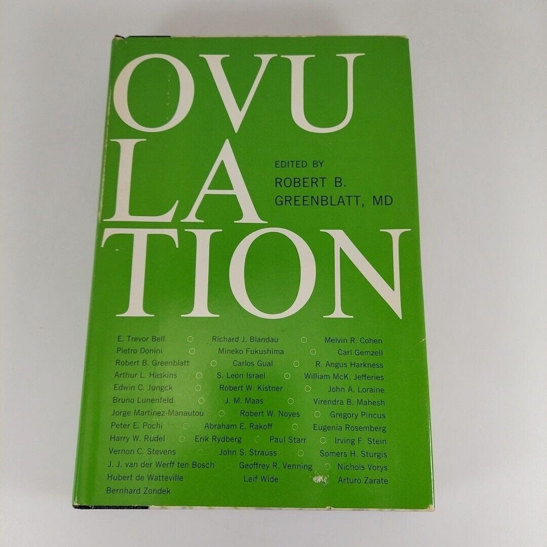 Ovulation Stimulation Suppression Detection Robert B Greenblatt 1966 ...