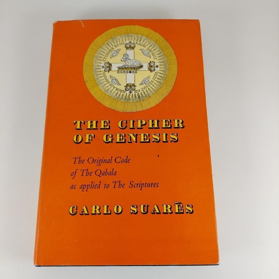 The Cipher of Genesis by Carlo Suares 1970 1st Ed HCDJ Shambala ...