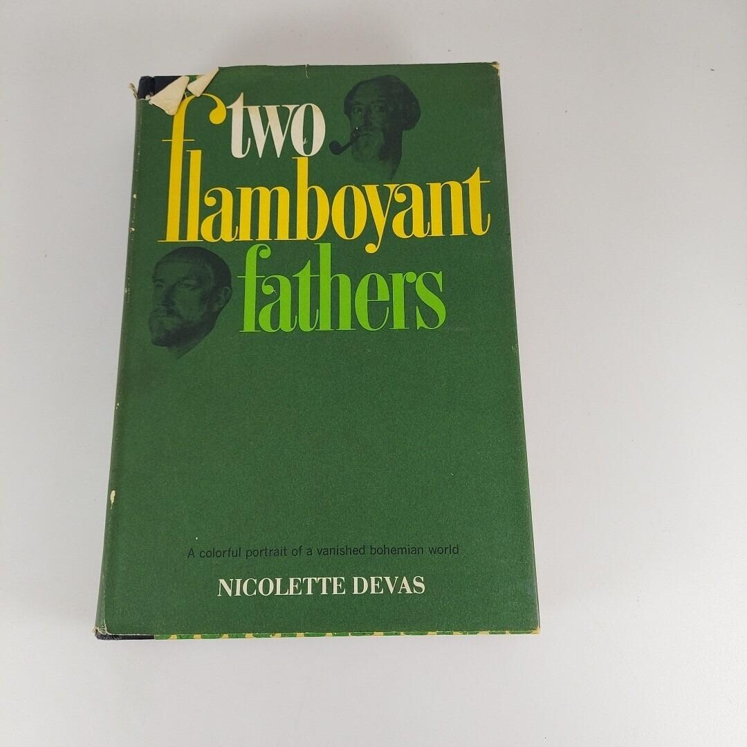 Two Flamboyant Fathers Nicolette Devas 1967 William Morrow Illustrated ...