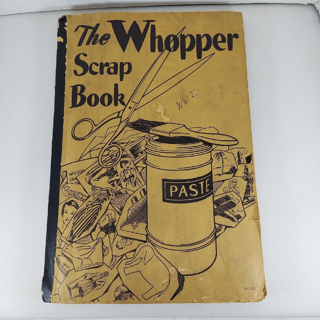 The Whopper Scrap Book 633 WWI Story by General John Pershing Clippings ...