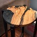 Olive Wood End Table - Etsy