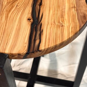 Olive Wood End Table - Etsy