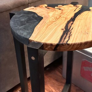 Olive Wood End Table - Etsy