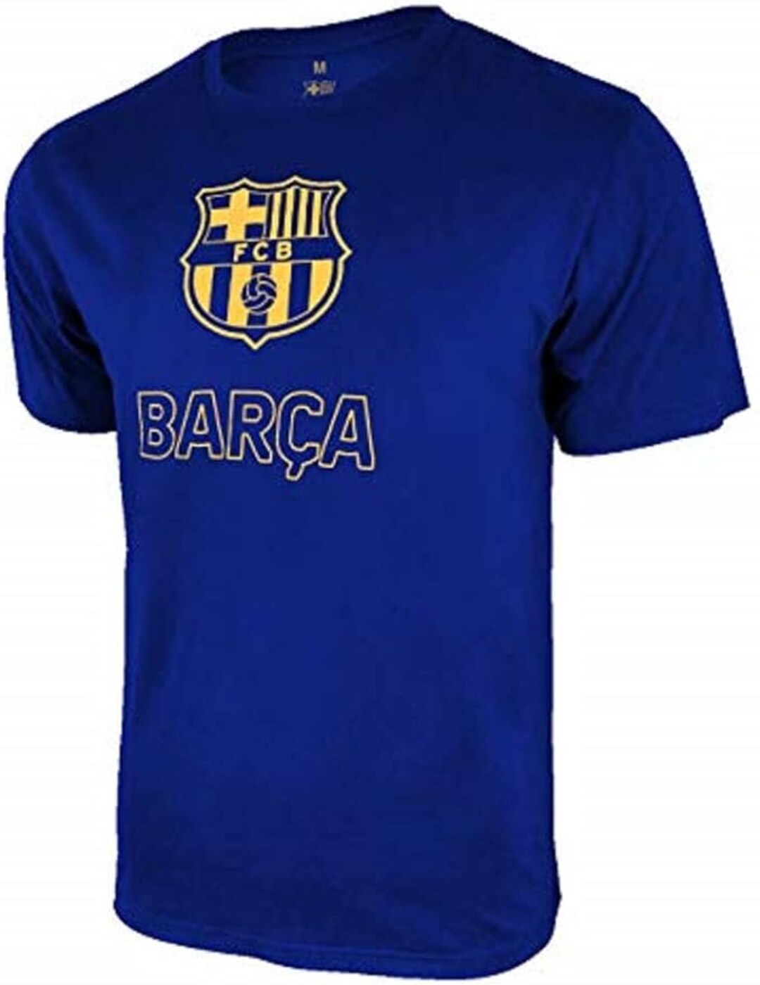 FC Barcelona Official Soccer Cotton Tee T-shirt Adult Size 13 ...