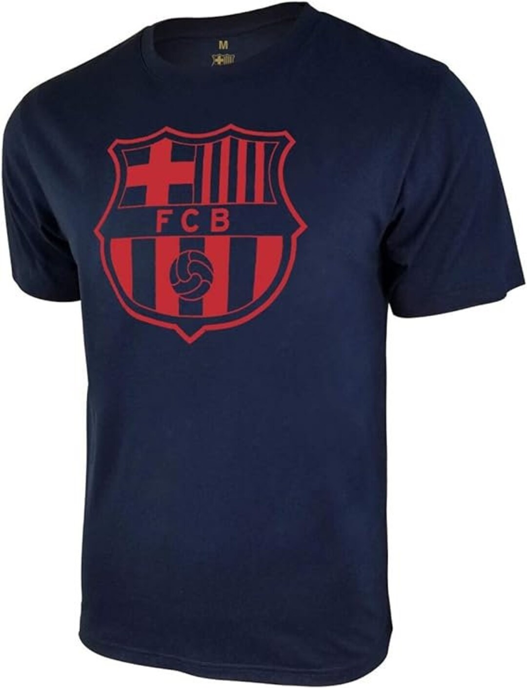 FC Barcelona Official Cotton Tee - Personalized Soccer T-shirt - Etsy