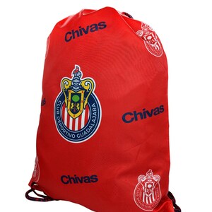 Chivas De Guadalajara Cinch Bag - Custom Name and Number or Message 03 ...
