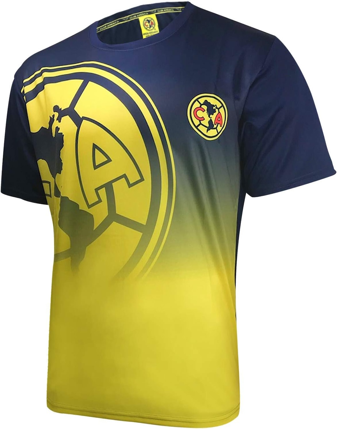 Club America Adult Training Class Soccer Jersey T-shirt 05 ...