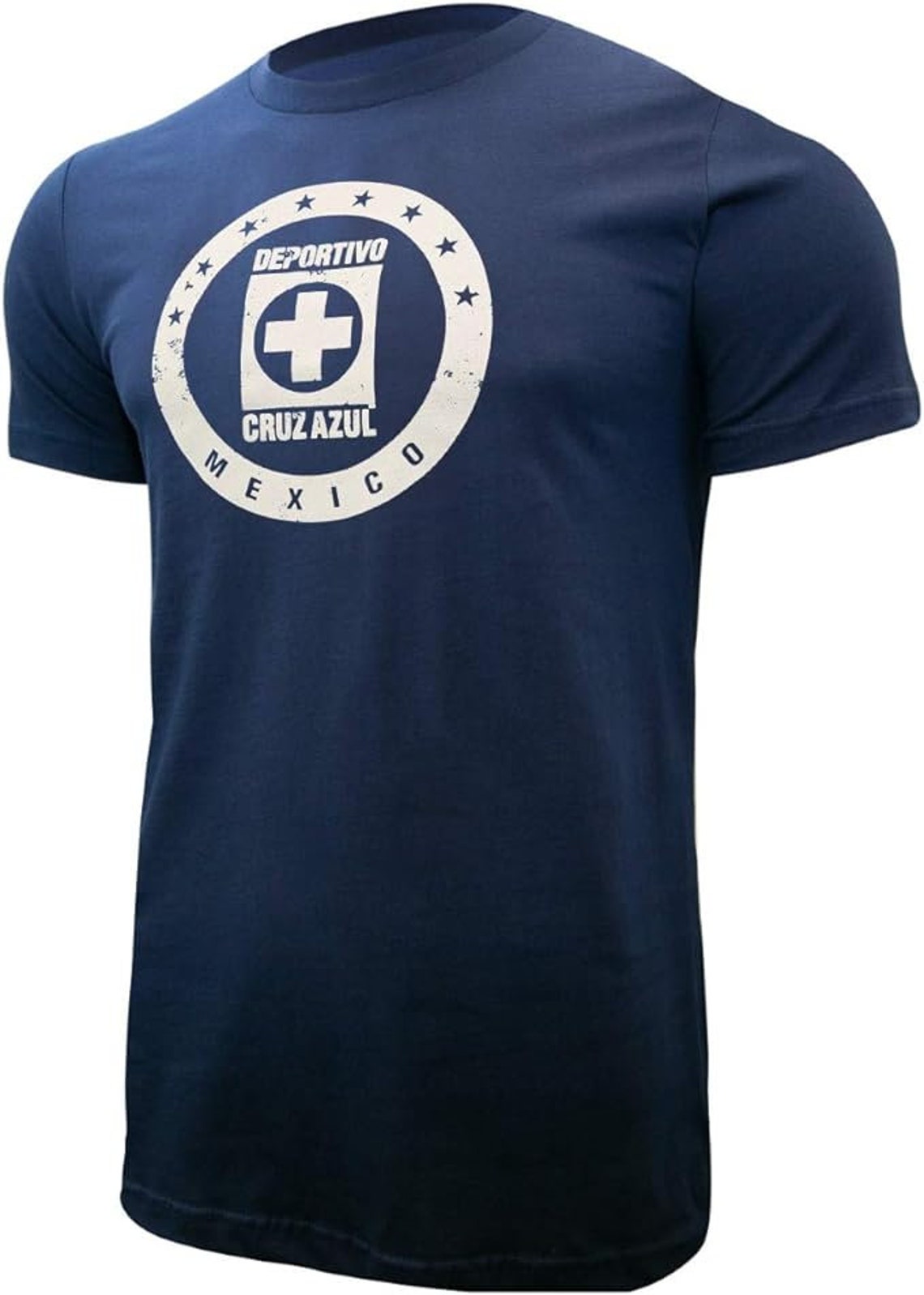 Cruz Azul Official Soccer T-shirt Tee Adult Size Navy - Personalized ...