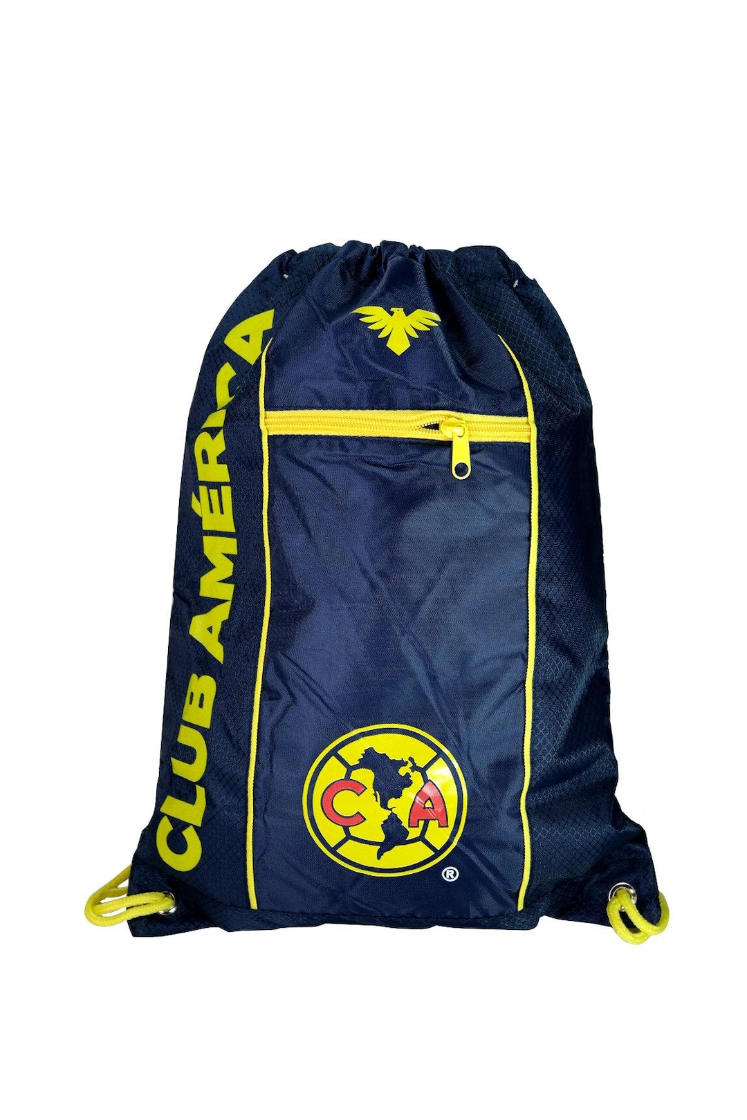 Club America Drawstring Cinch Bag - Custom Name and Number or Message ...