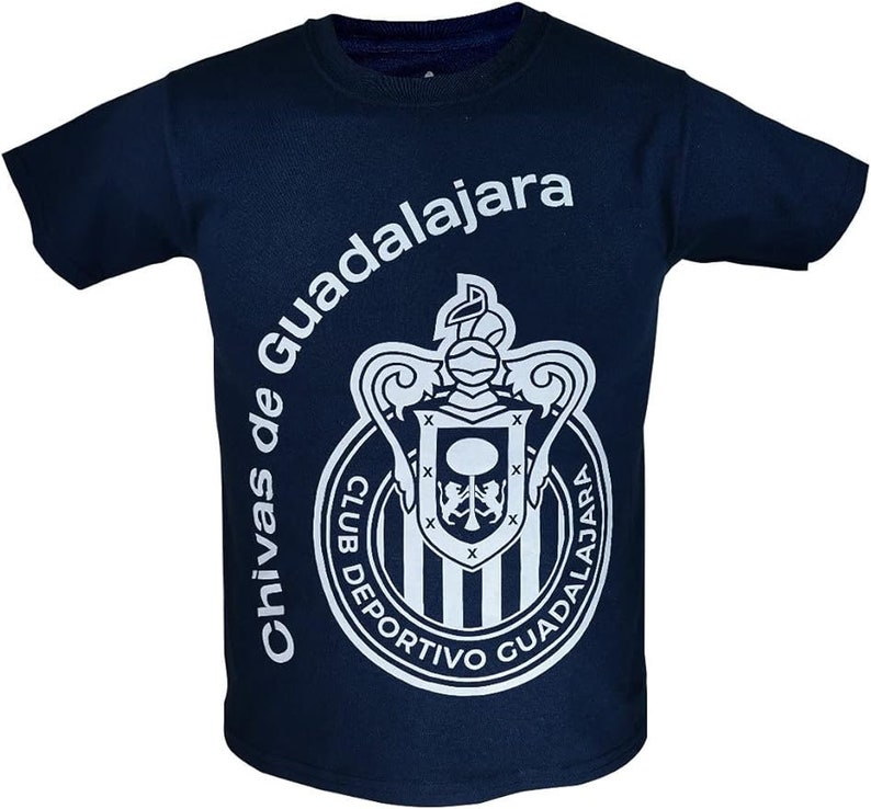 Chivas De Guadalajara Official Soccer Cotton Tee T-shirt Adult Size 05 ...
