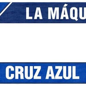 Cruz Azul Reversible Soccer Scarf - Custom Name and Number or Message ...