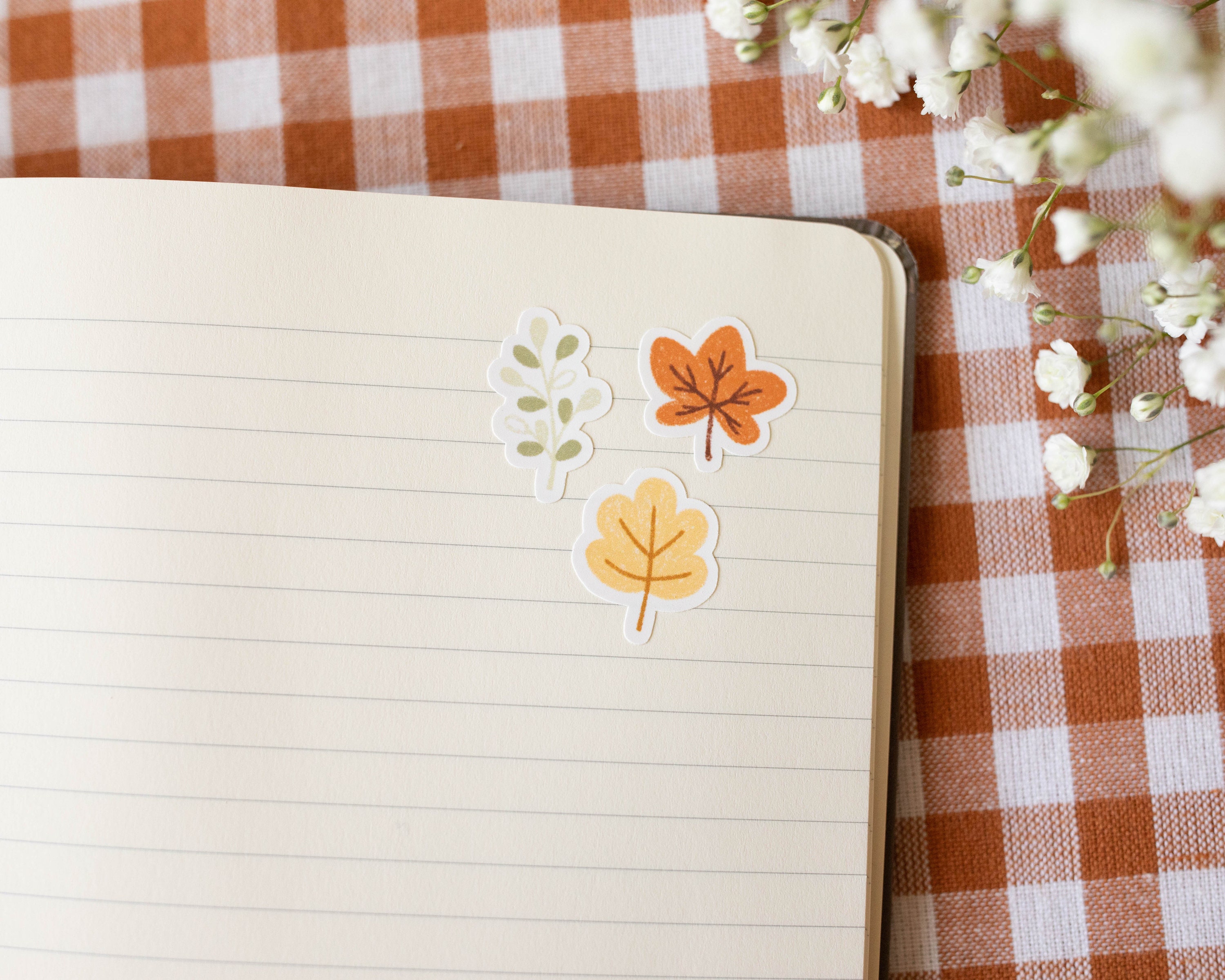 Nature Fall Sticker Sheet Bullet Journal Stickers, Cute Planner ...