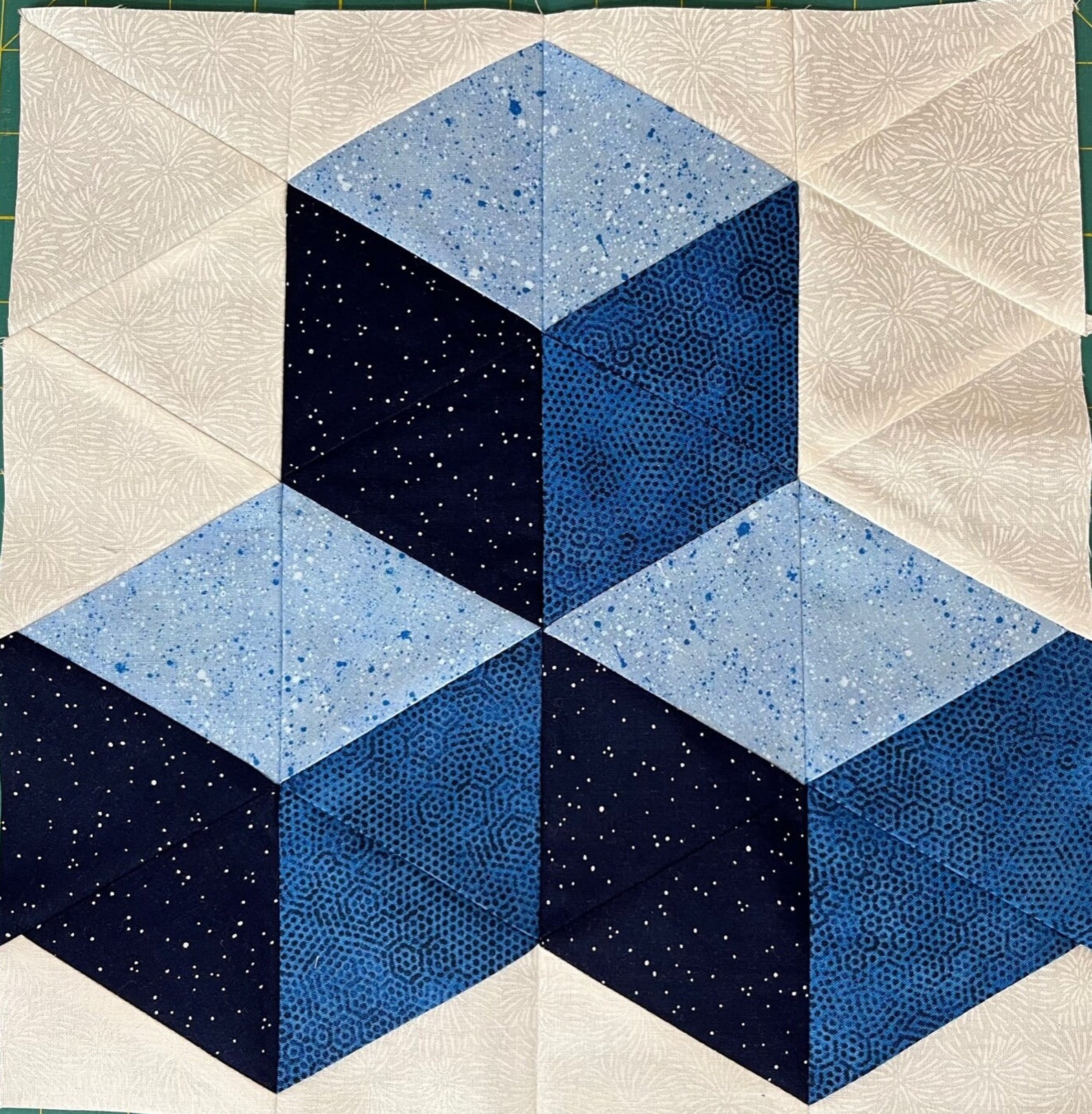 PDF Pattern Tumbling Blocks - Etsy