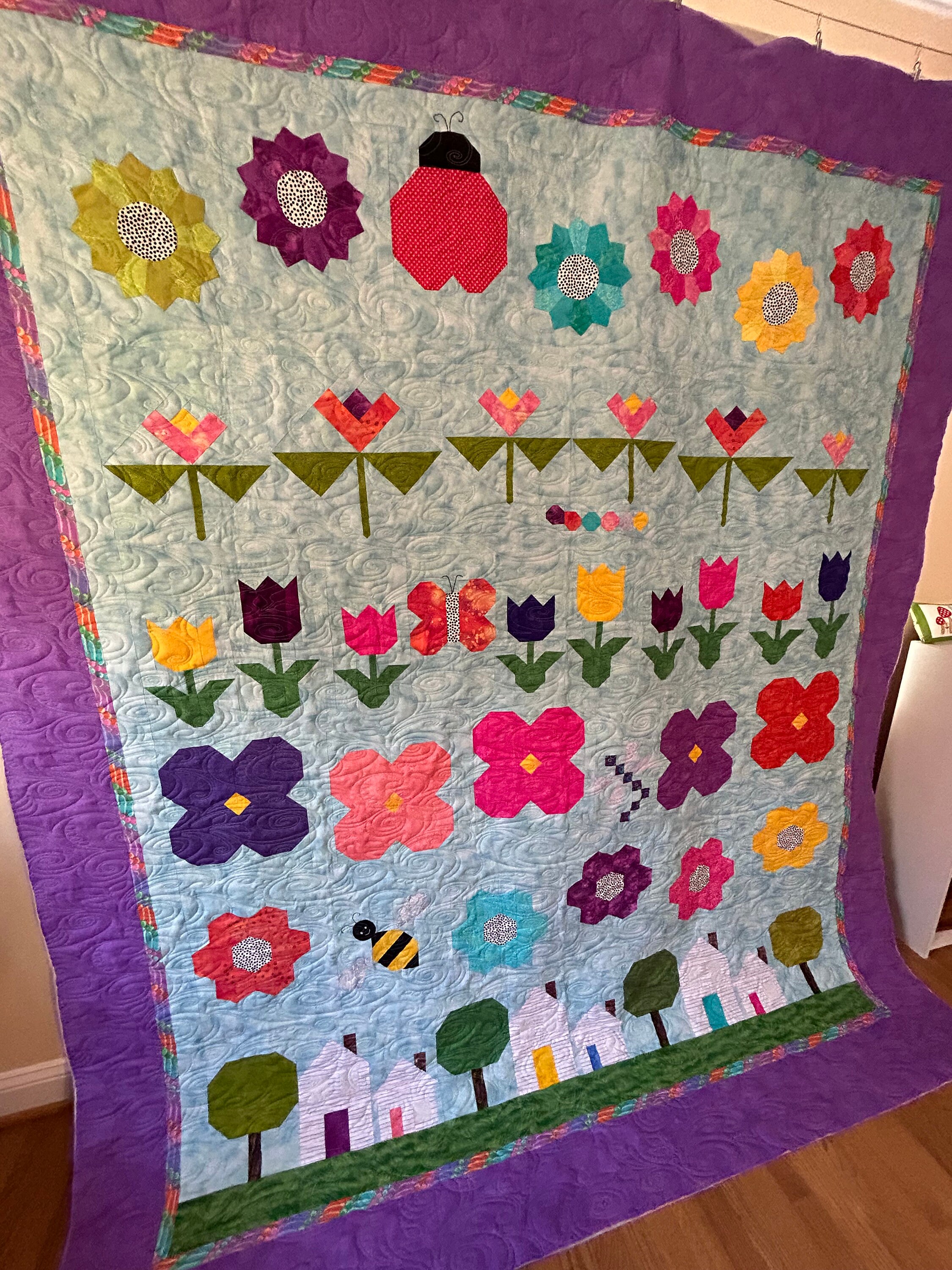 PDF Pattern: Neighborhood Garden Quilt Pattern - Etsy