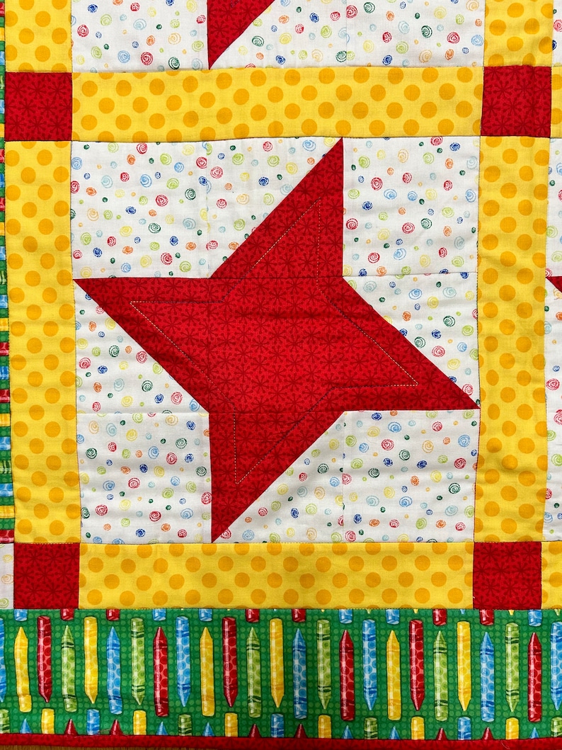 PDF Pattern Friendship Star Quilt - Etsy