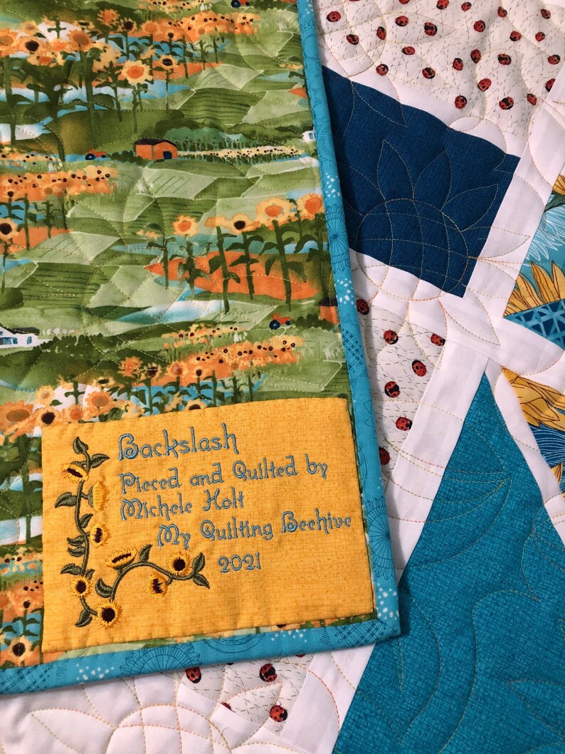 Quilt: Backslash - Etsy