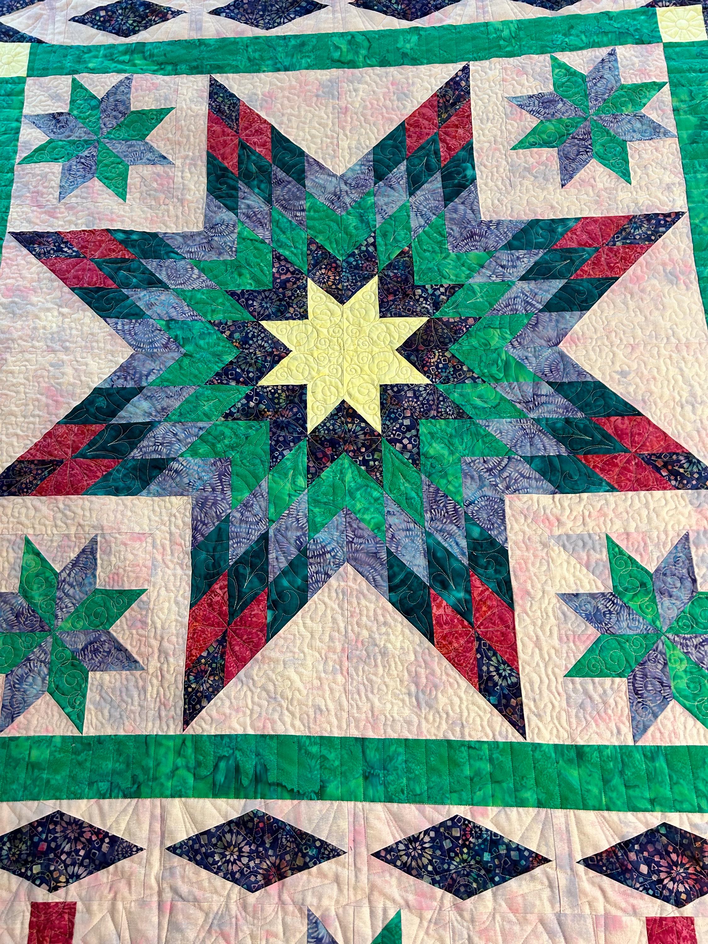 PDF Pattern: Lone Star Quilt (with or Without Y-seams) - Etsy