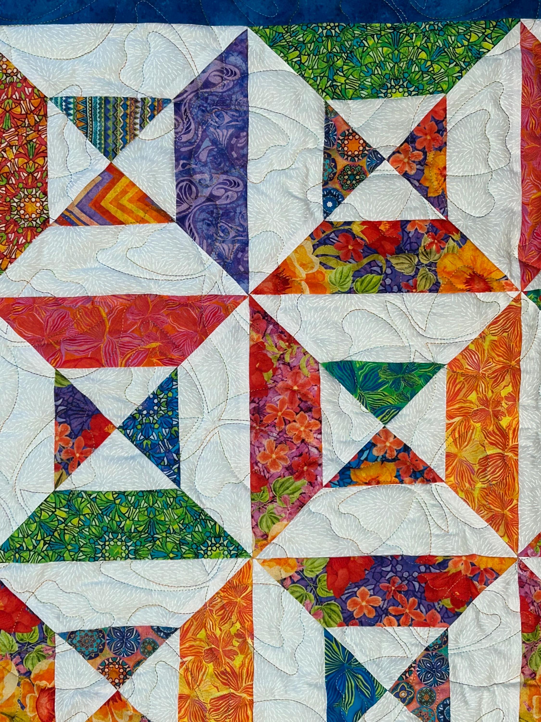 32”x38” Quilt Double Hourglass Blocks - Etsy