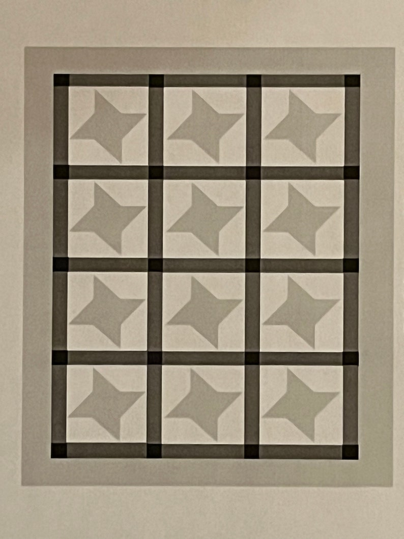 PDF Pattern Friendship Star Quilt - Etsy