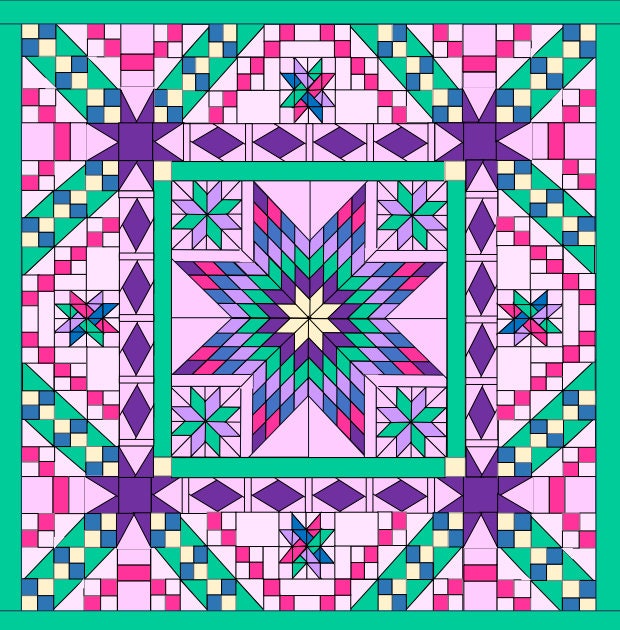 Marvelous Lone Star (PDF Pattern) - Etsy