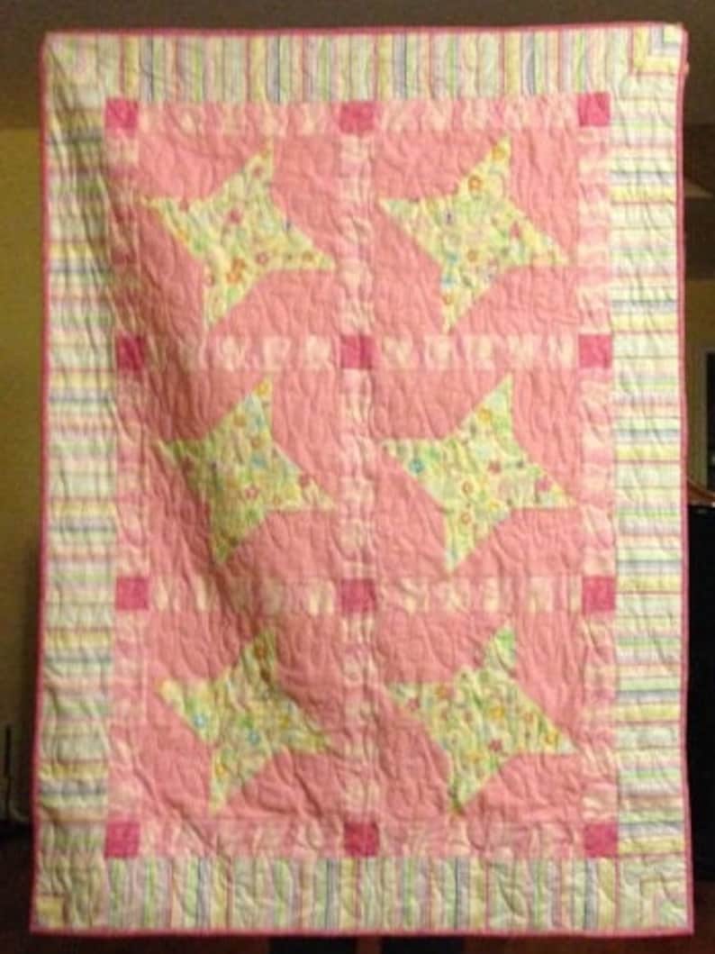 PDF Pattern Friendship Star Quilt - Etsy