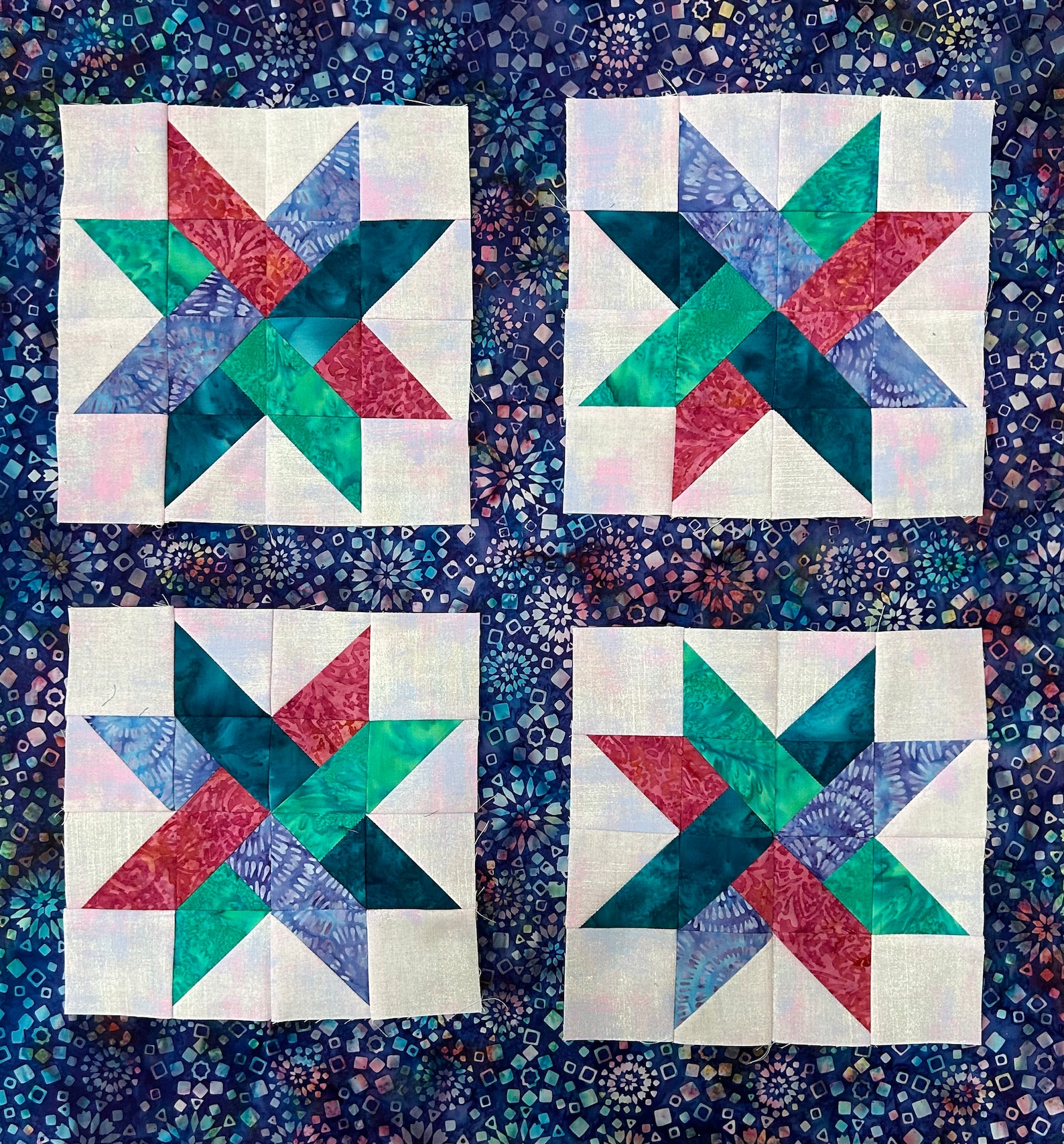 PDF Pattern: Woven Star Quilt Block - Etsy