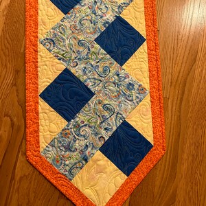 Quilted Zig-zag Table Runner - Etsy