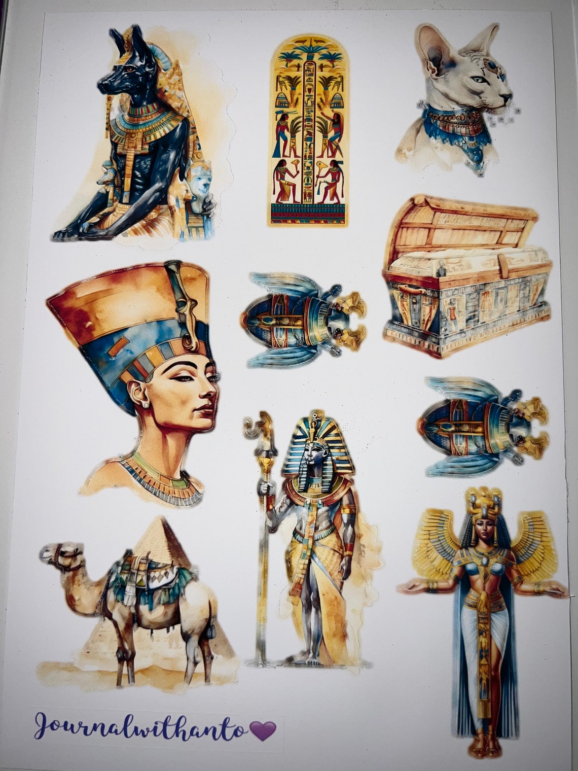 Egyptian Stickers - Etsy