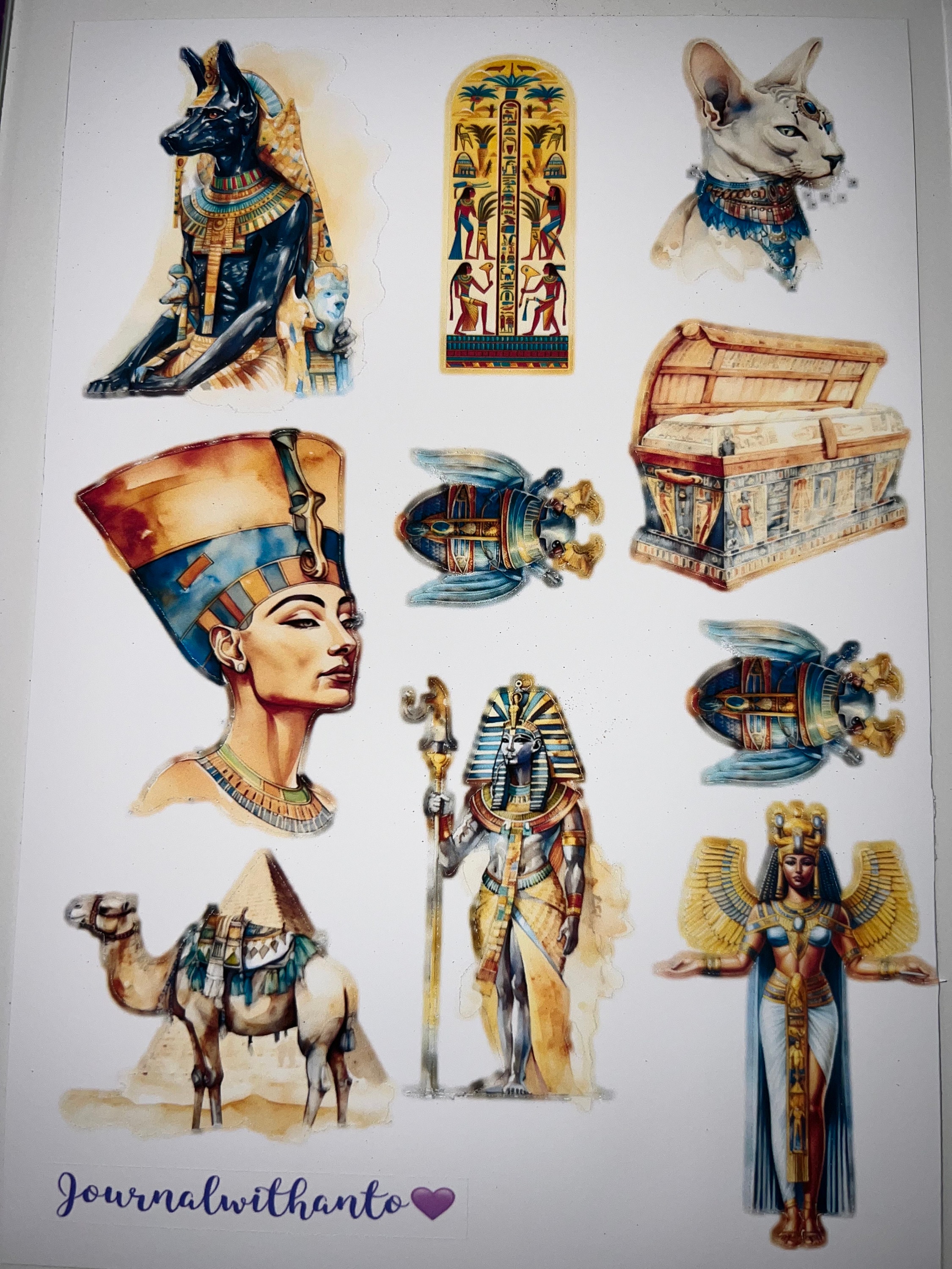 Egyptian Stickers - Etsy