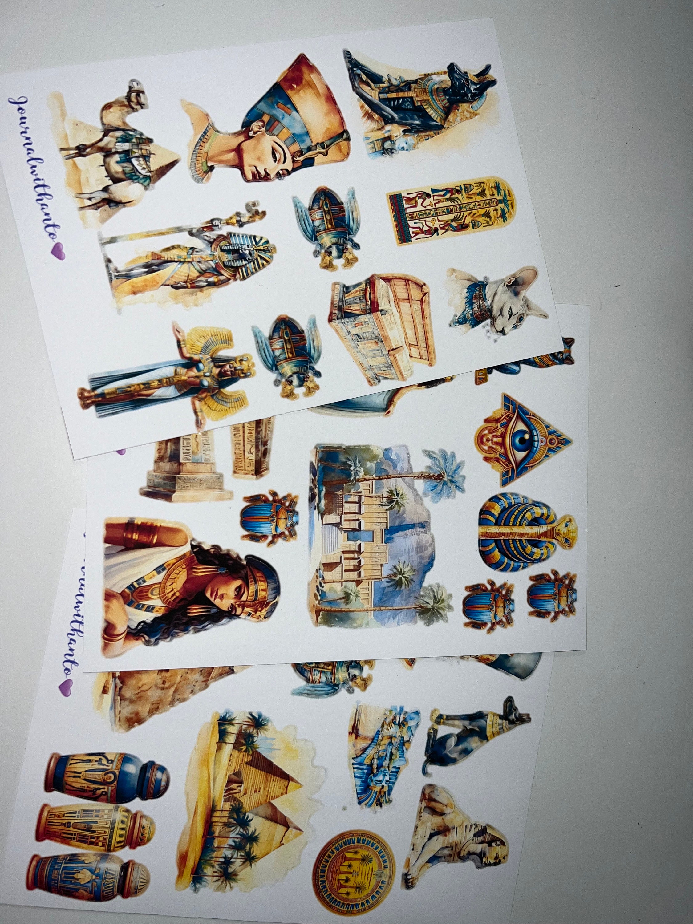 Egyptian Stickers - Etsy
