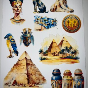 Egyptian Stickers - Etsy