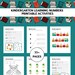 Kindergarten Learning Numbers Activity Book Early Math Printable - Etsy