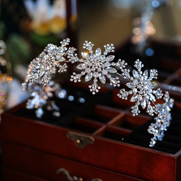 Snowflake Crown - Etsy