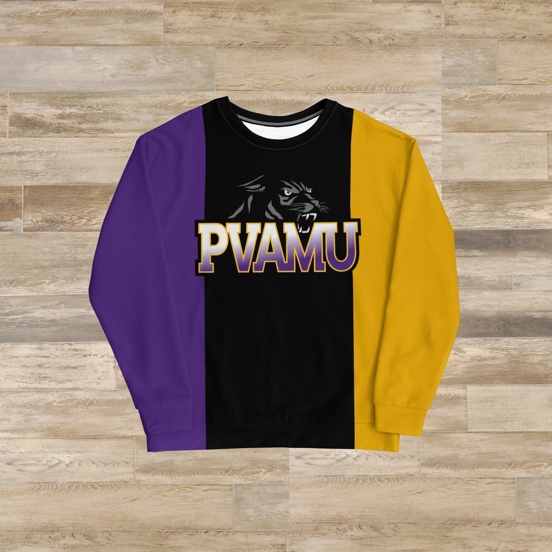 Handmade Prairie View A&M University PVAMU Purple Black Yellowgold ...