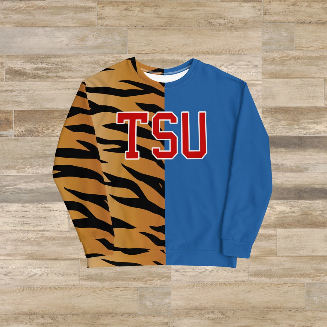 Handmade Tennessee State University TSU Blue Tiger Animal Print Unisex ...