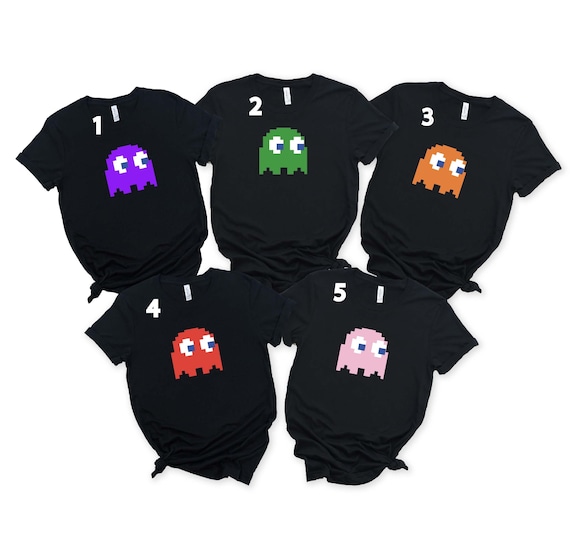 Pac Man Ghost Costume Shirt Pac Man Family Ghost Hoodie - Etsy