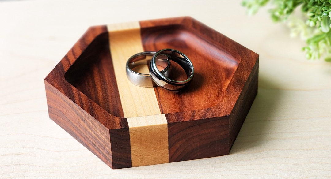 Segmented Ring Tray, Engagement Ring Dish, Ring Dish, Jewelry Tray ...