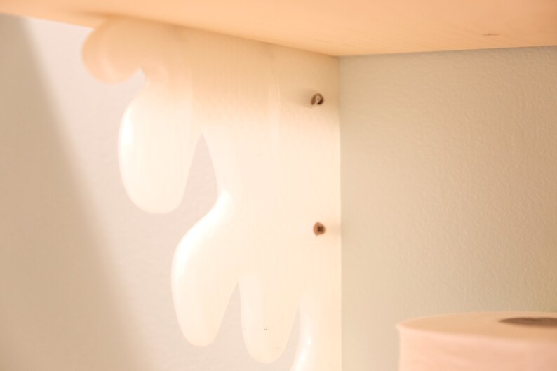 Unique Wonky Shelf Brackets 3D Printed - Etsy