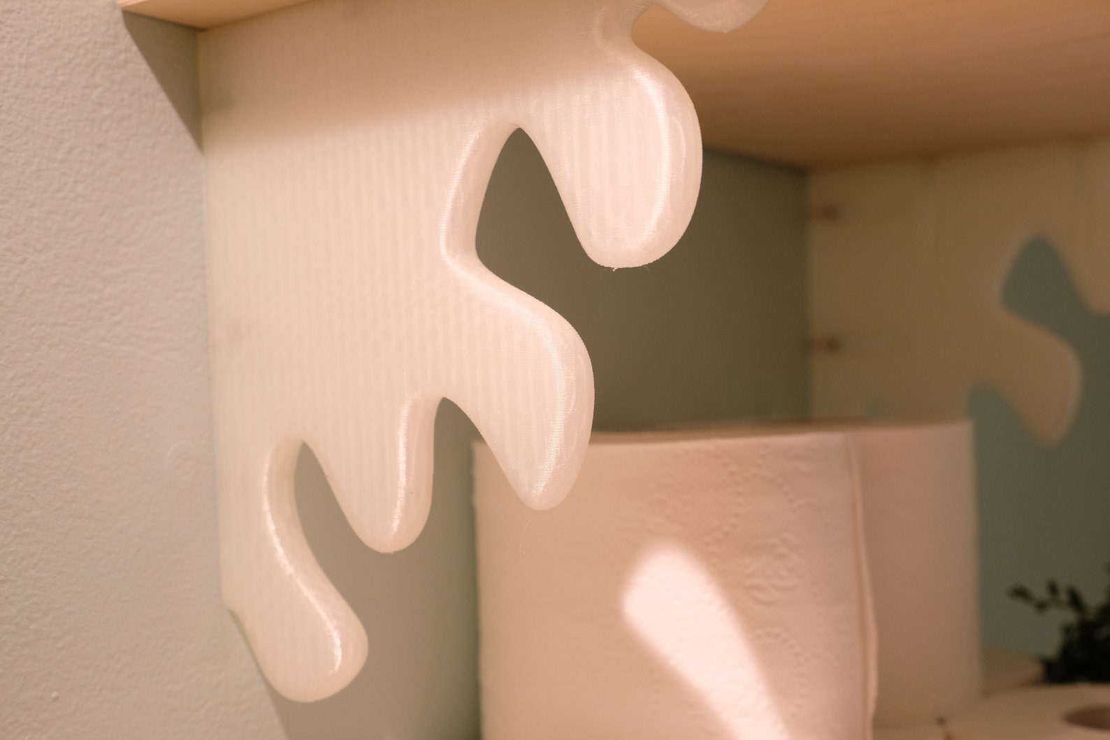 Unique Wonky Shelf Brackets 3D Printed - Etsy