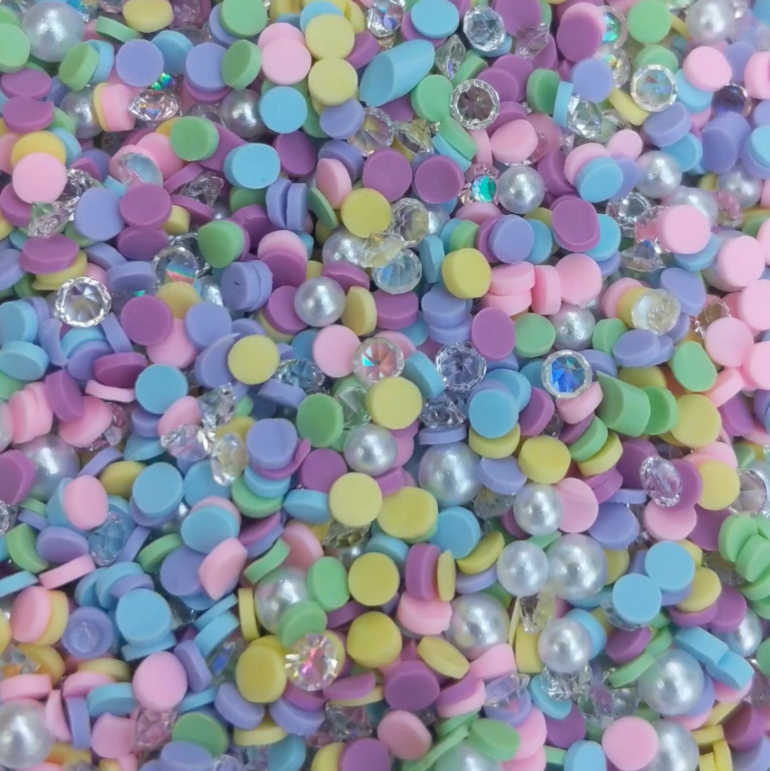 Pastel Sparkle Spots Mix - Etsy